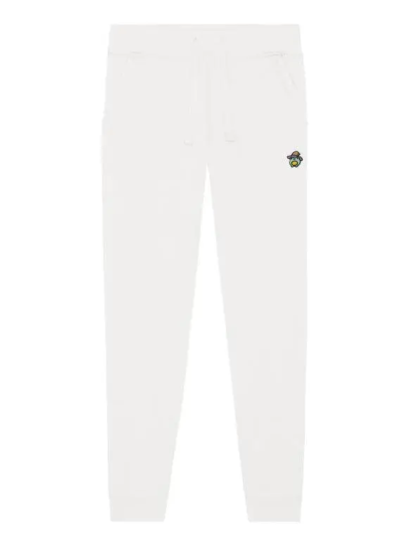 DALIX Sorcerer Frog Midweight Fleece Jogger Pant - White