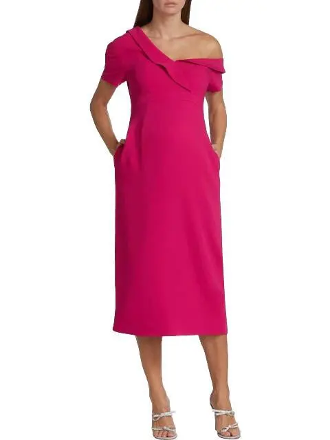 EMILIA GEORGE Lauren Off-shoulder Dress - Pink