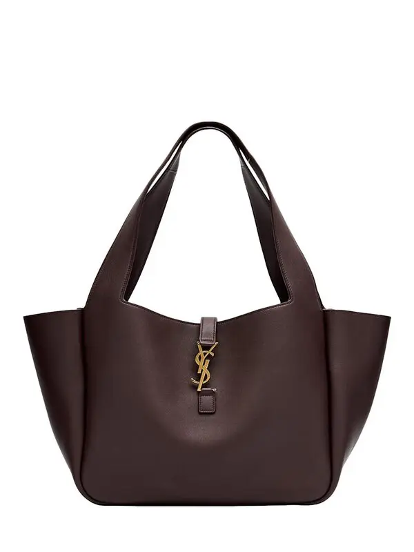 Saint Laurent Bea Tote Bag - Raisin