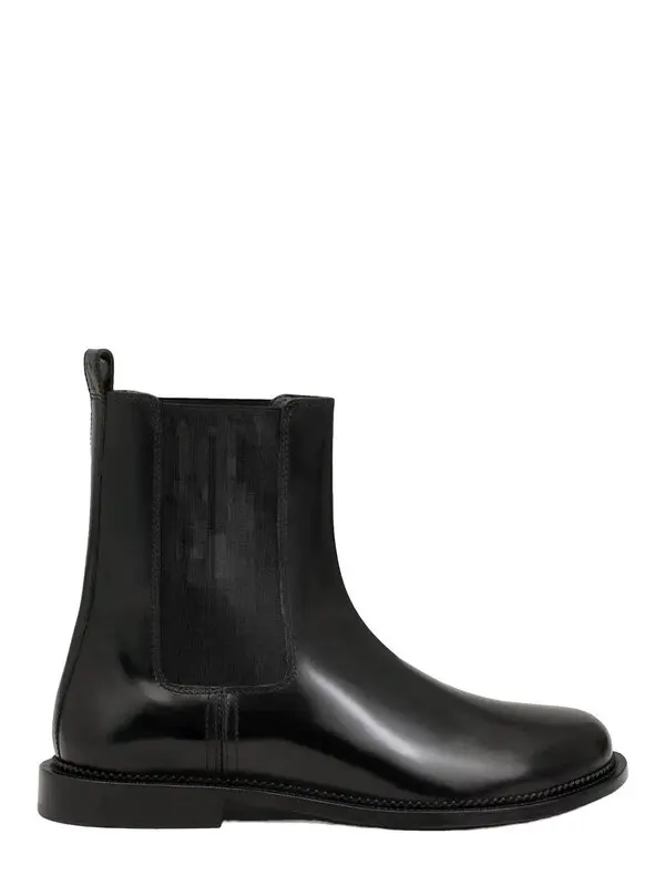 AMI Paris Anatomical Toe Chelsea Boots - Black