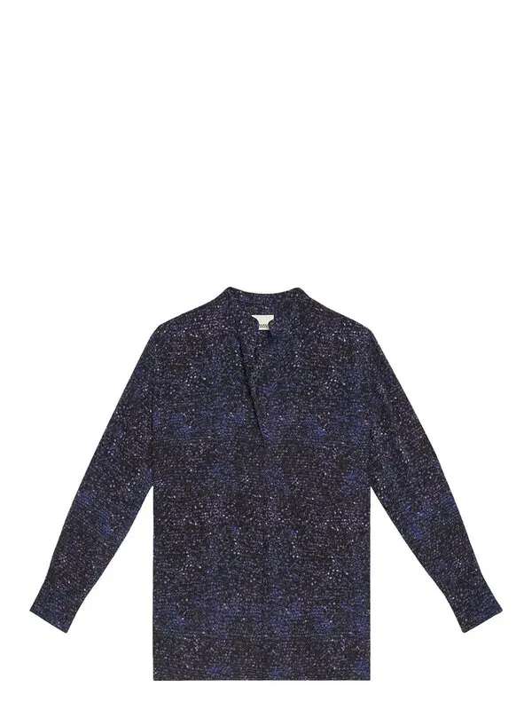Isabel Marant Sima Printed Blouse - Midnight
