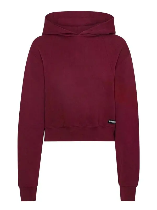 ROTATE BY BIRGER CHRISTENSEN Drawstring Hoodie - Red