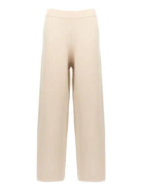 MAX MARA STUDIO Dula' Knit Pants - Beige