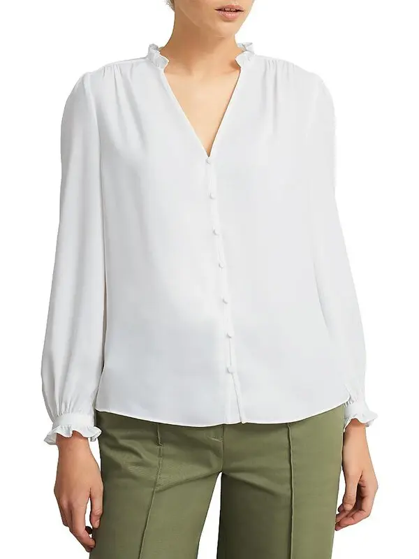 HOBBS LONDON Rosalie Blouse - Ivory