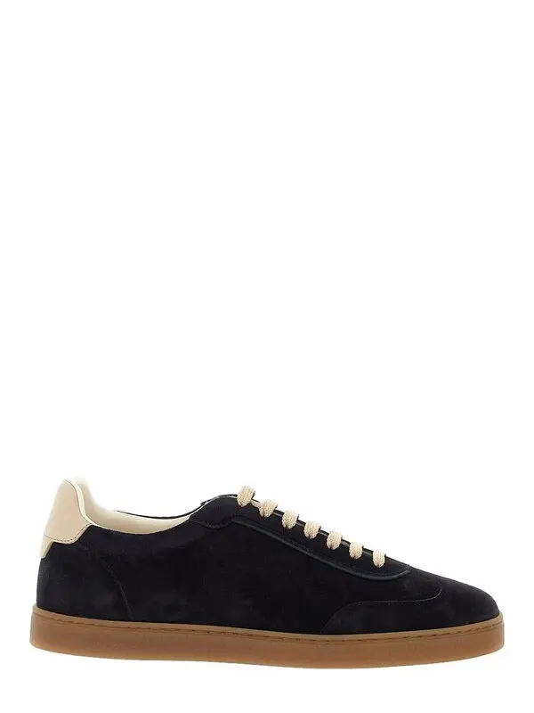 Brunello Cucinelli Suede Sneakers - Blue