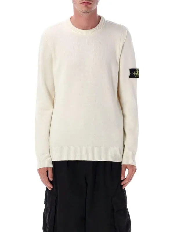 Stone Island Crewneck Jumper - Beige