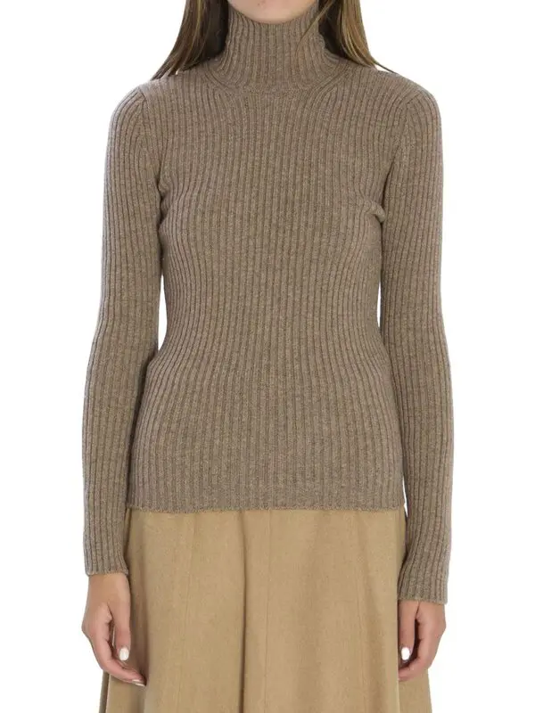 Max Mara Turtleneck Sweater - Brown
