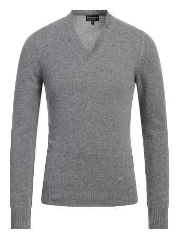 Emporio Armani Cashmere V-neck Sweater - Grey