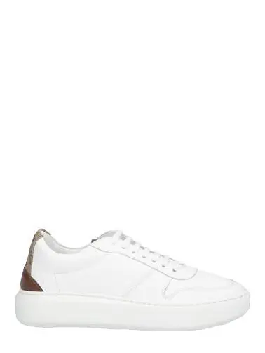 Herno Leather Low-top Sneakers - White