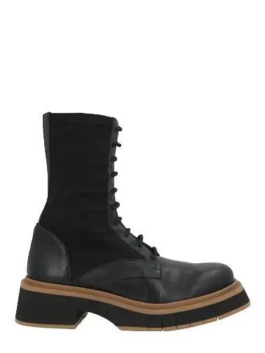 PALOMA BARCELO Leather Ankle Boots - Black