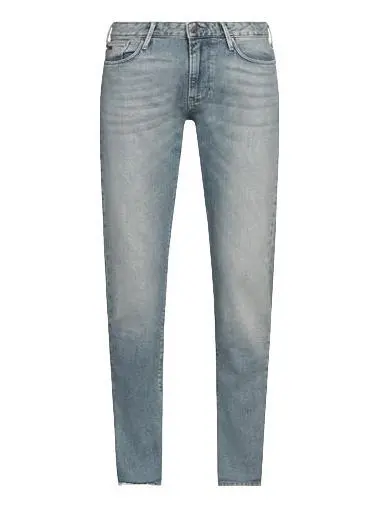 Emporio Armani Cotton-elastane Jeans - Blue