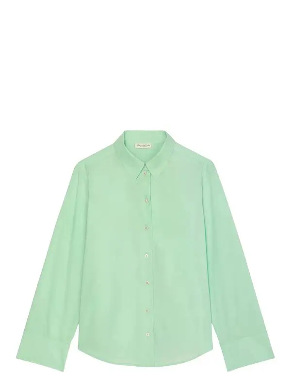 Marc O'polo Button-up Cotton Shirt - Green