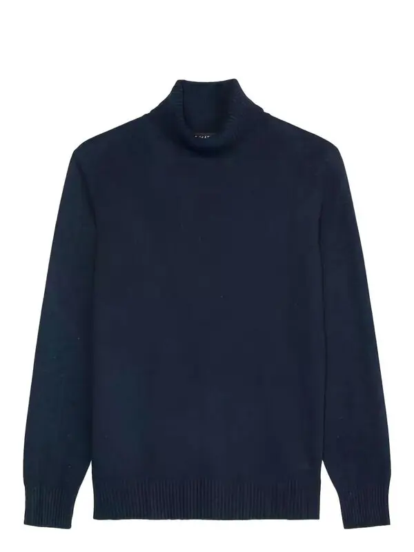Marc O'polo Ribbed Turtleneck Sweater - Blue