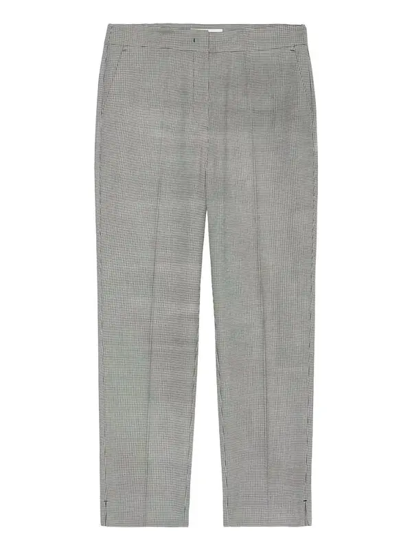 Marc O'polo Houndstooth Tailored Trousers - Grey