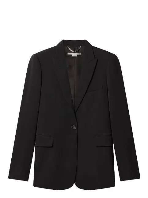 Stella McCartney Single-breasted Blazer - Black