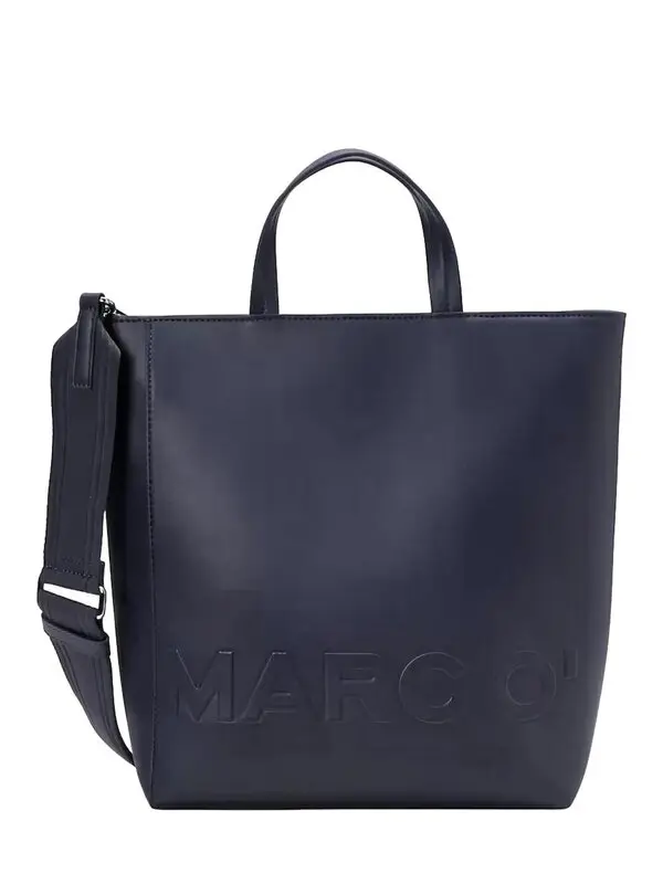 Marc O'polo Logo-embossed Tote Bag - Blue