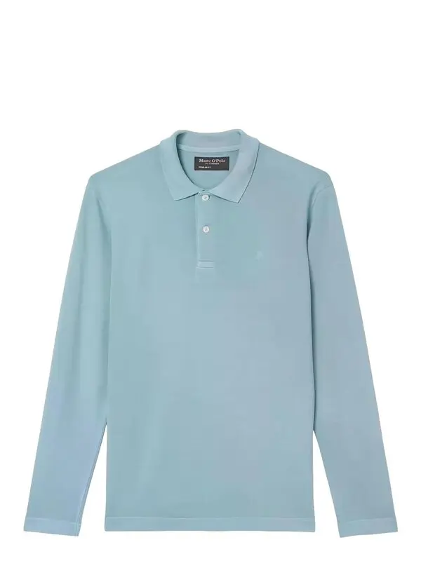 Marc O'polo Long-sleeve Polo Shirt - Blue