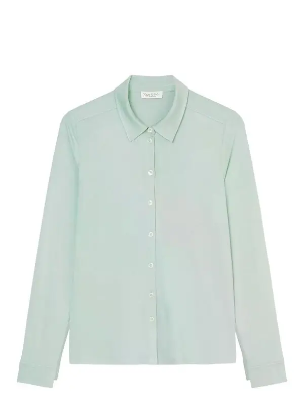 Marc O'polo Button-up Long-sleeve Shirt - Green