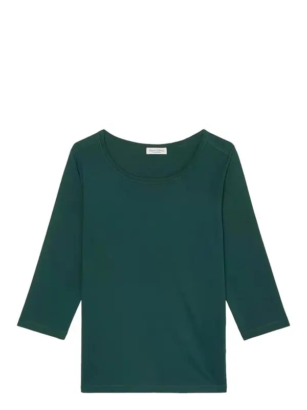Marc O'polo Three-quarter Sleeve T-shirt - Green