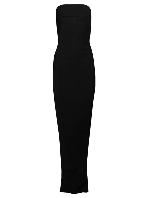 Rick Owens Bustier Gown - Black