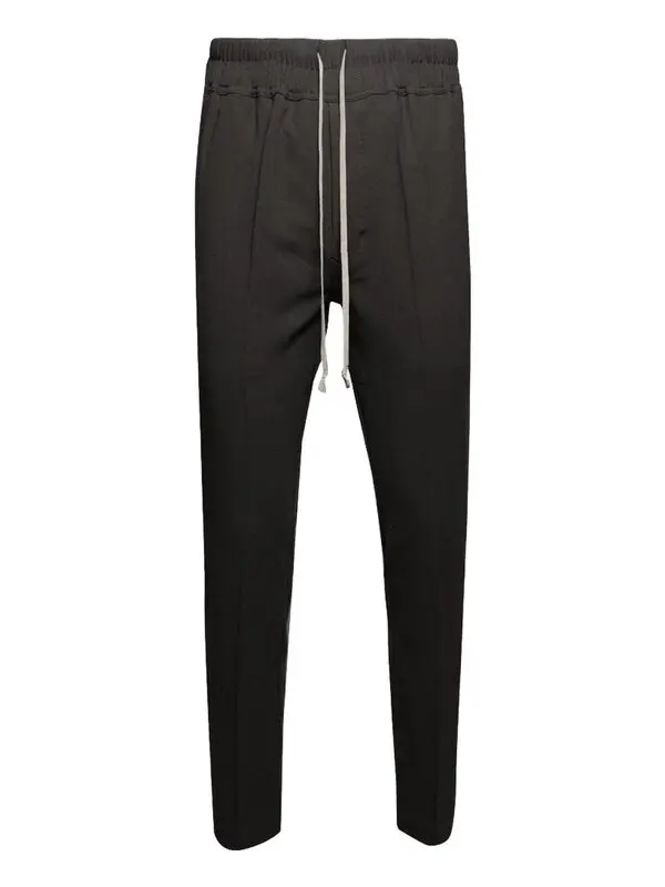 Rick Owens Drawstring Slim Long Pants - Brown