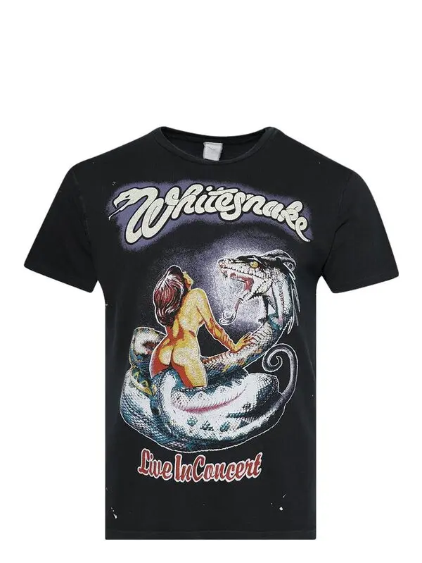 MadeWorn Whitesnake Tank Tee Coal - Black