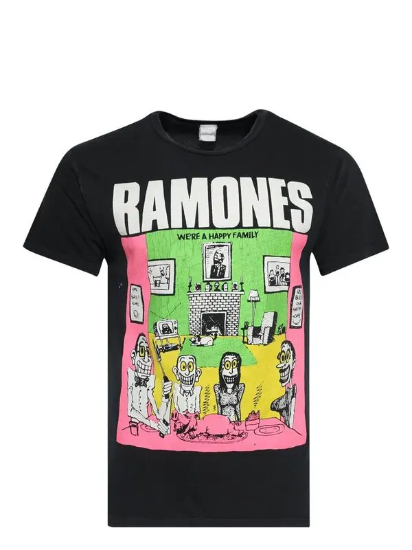 MadeWorn Ramones Tee Coal - Black