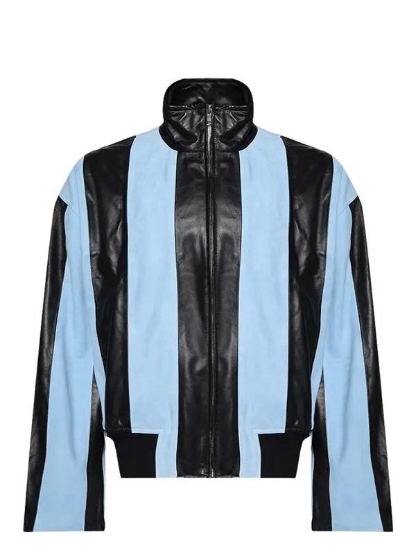 NAHMIAS Striped Referee Jacket - Blue