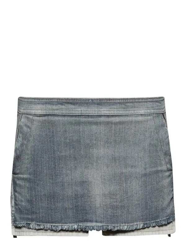 Rick Owens Mini Skirt - Grey