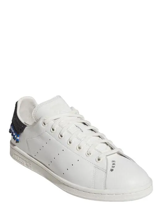 Adidas X Clot Stan Smith Low Top Sneaker - White/ Navy/ White