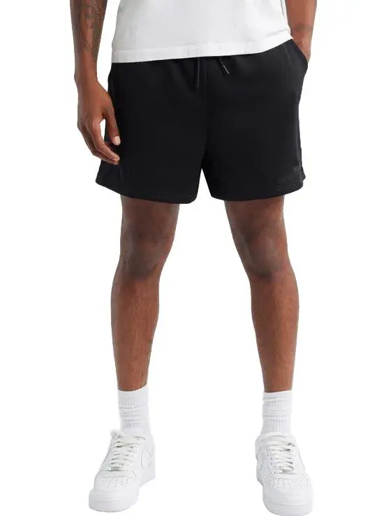 REPRESENT Mesh Athletic Shorts - Jet Black