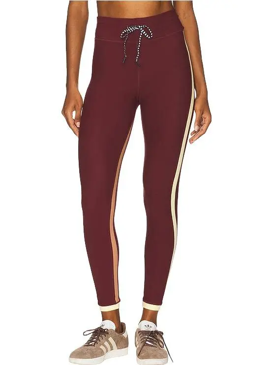 The Upside Trail Midi Pant - Bordeaux