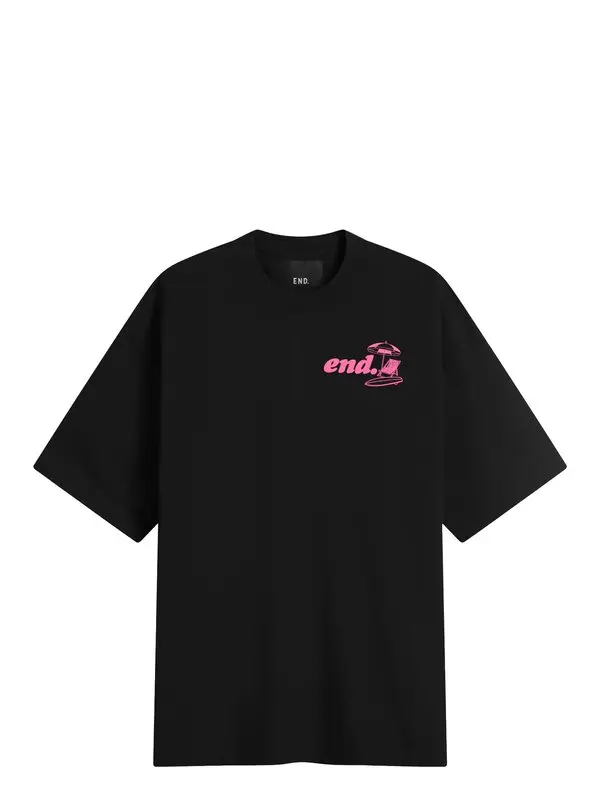 END. Coastal Board Repairs T-shirt - Black