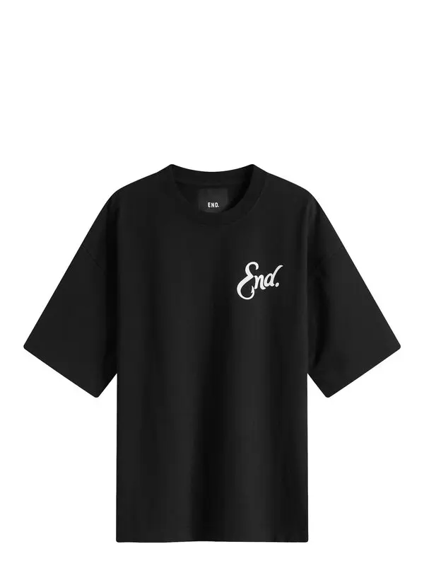 END. Coastal Fish Bar T-shirt - Black