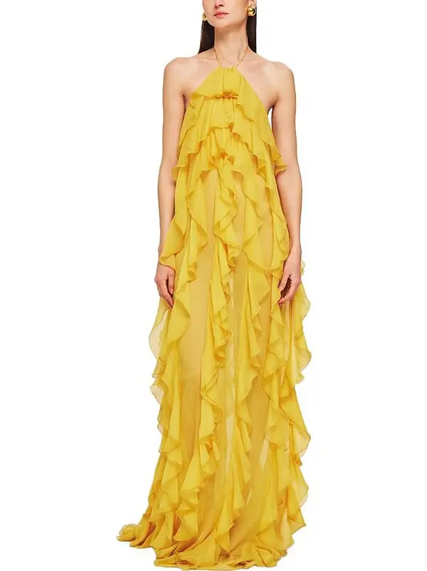 Ronny Kobo Liora Gown - Goldenrod