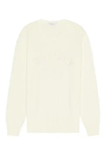 Givenchy Embroidered Midweight Knit Sweater - Ecru