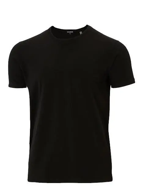 JACK OF SPADES Peruvian Pima Cotton T-shirt - Black