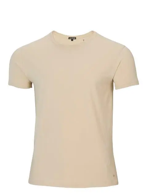JACK OF SPADES Peruvian Pima Cotton T-shirt - Sand Tan