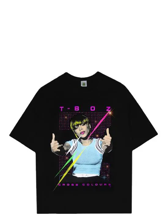 CROSS COLOURS T-boz Bling T-shirt - Black