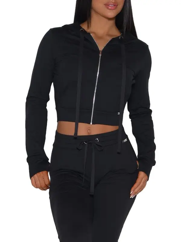 BOMBSHELL SPORTSWEAR Signature Lightweight Jacket - Black