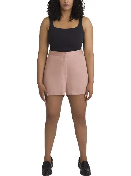 AAM THE LABEL High-waisted Relaxed Fit Short - Melon
