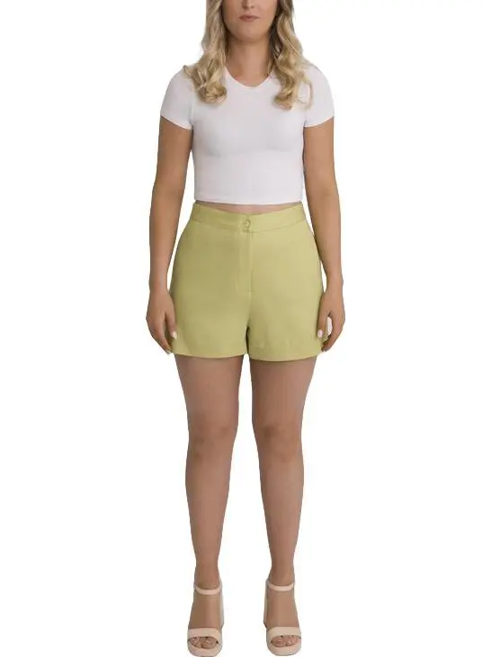 AAM THE LABEL High-waisted Relaxed Fit Short - Pear
