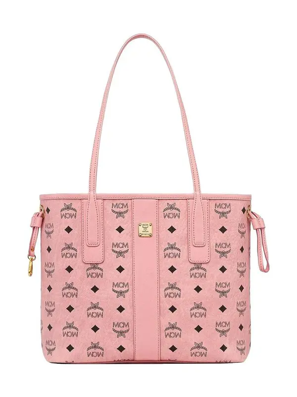 Mcm Small Liz Shopper - Pink