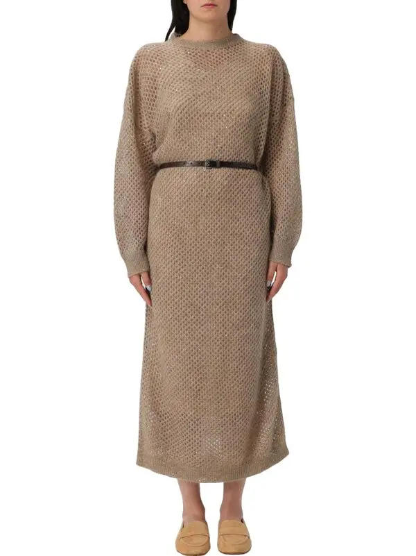 Brunello Cucinelli Dress - Brown