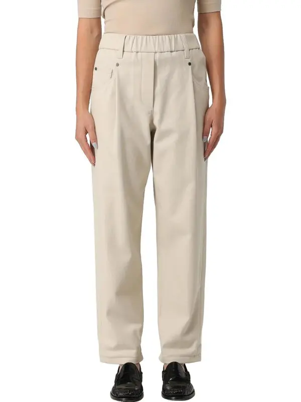 Brunello Cucinelli Trousers - White