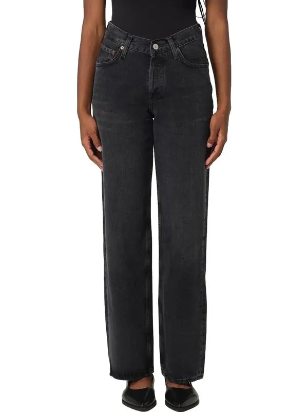 AGOLDE Straight Leg Jeans - Denim