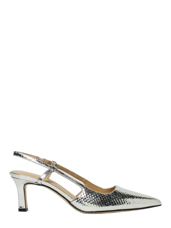 Michael Kors Metallic Pumps - Silver
