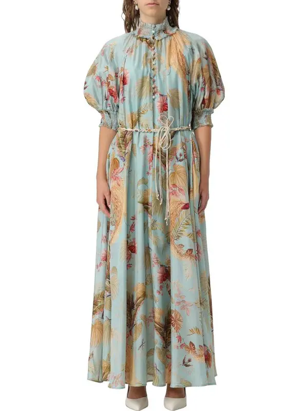 Zimmermann Printed Maxi Dress - Blue