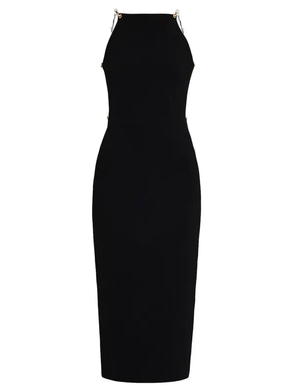Cult Gaia Cassi Knit Midi Dress - Black