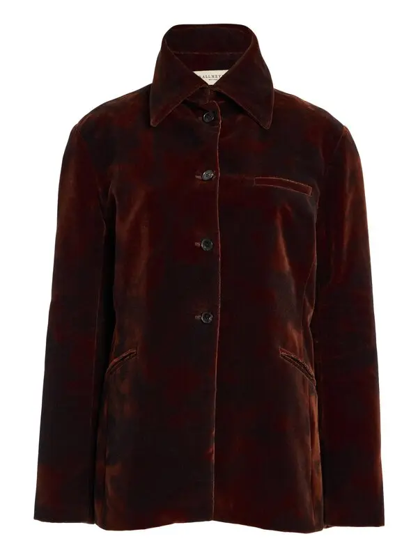 KALLMEYER Luca Cotton Blazer - Red